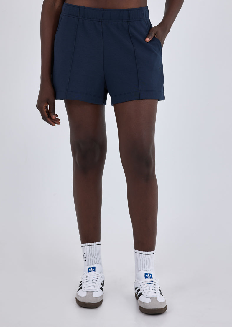 Women's Pintuck Short Dark Navy – LC